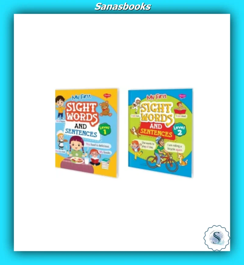 Sight Words And Sentences – Level 1 & 2 - Total 3 Book