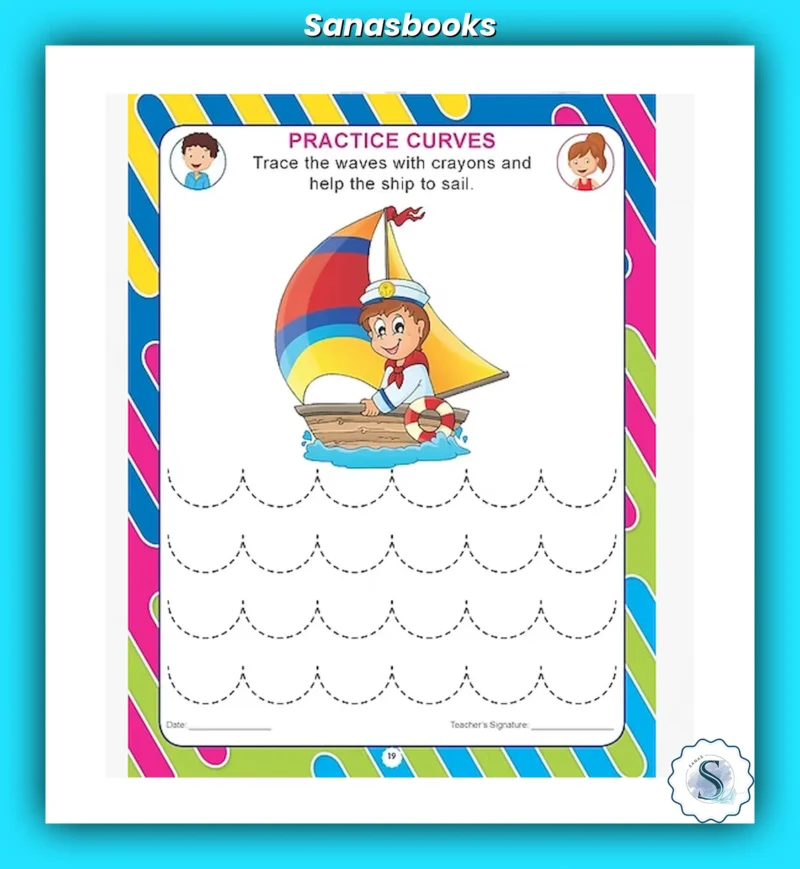 Pattern Writing – Pre-Nursery & Nursery- Singapore Onlin...